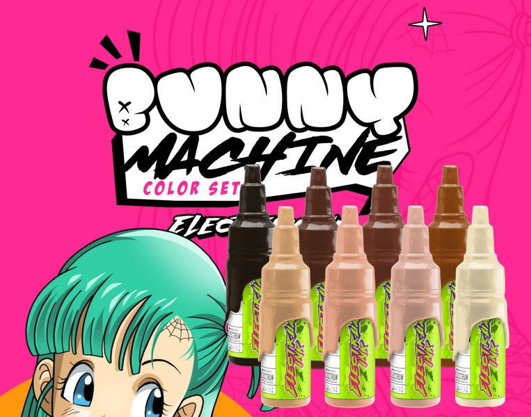 Electrum Ink Bunny Machine’s Skin Tone Set — The Tattoo Supply Company